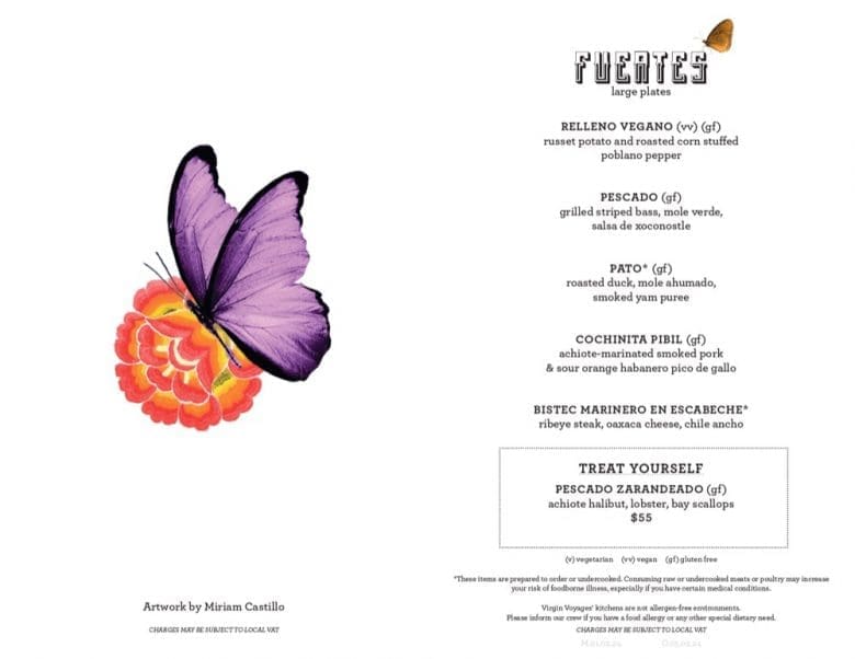 New Sip and Savor Menus Launching on Virgin Voyages | Magical Traveller